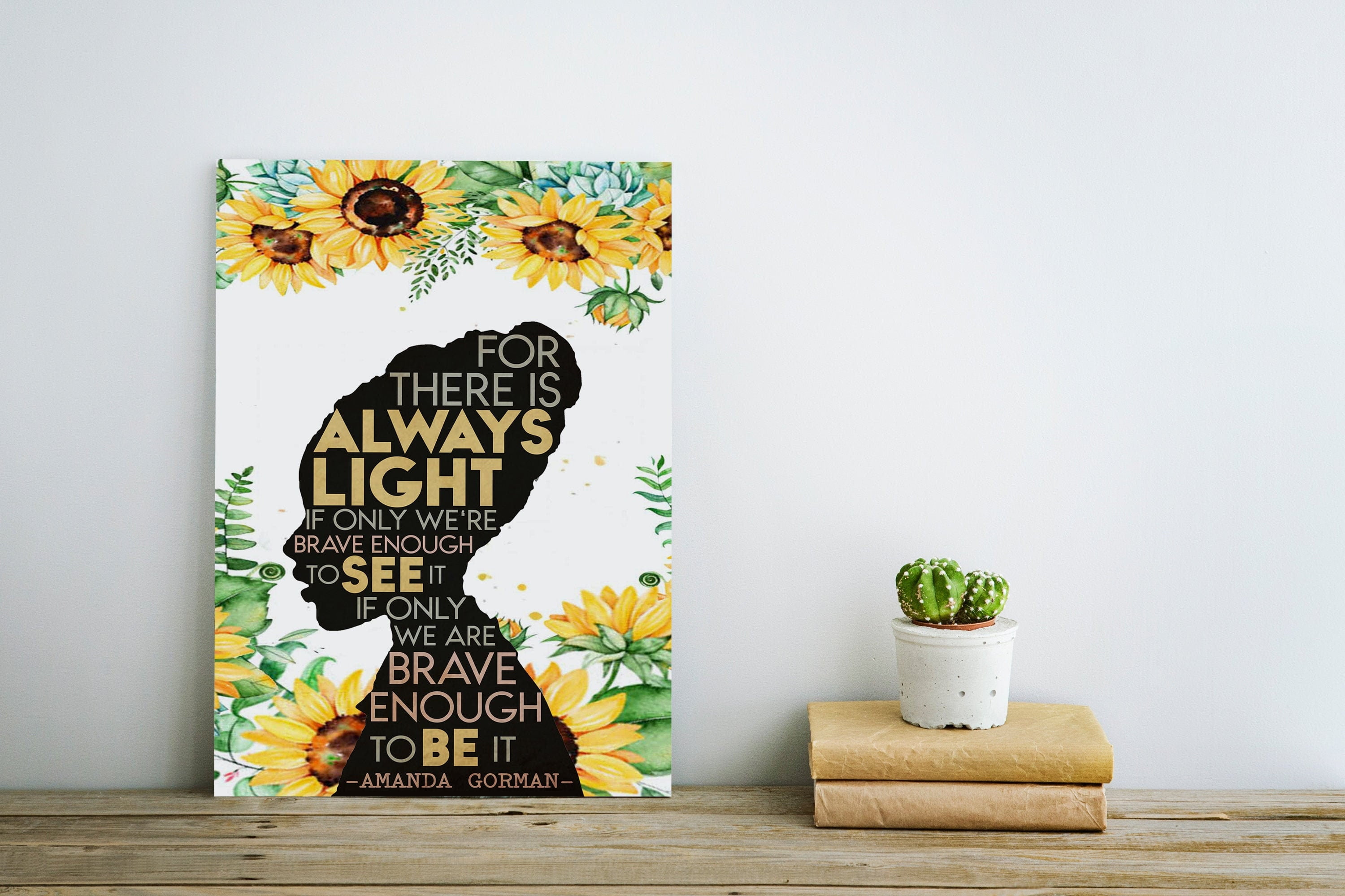 Amanda Gorman The Hill We Climb Poster, Amanda Gorman Poster ...