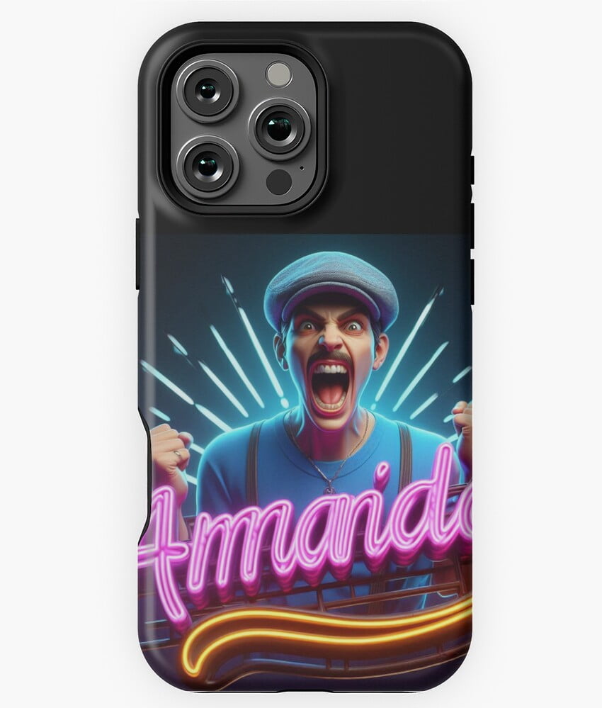 Amanda Personalized Name Phone Case for iPhone 16 15 14 13 12 11 Pro ...