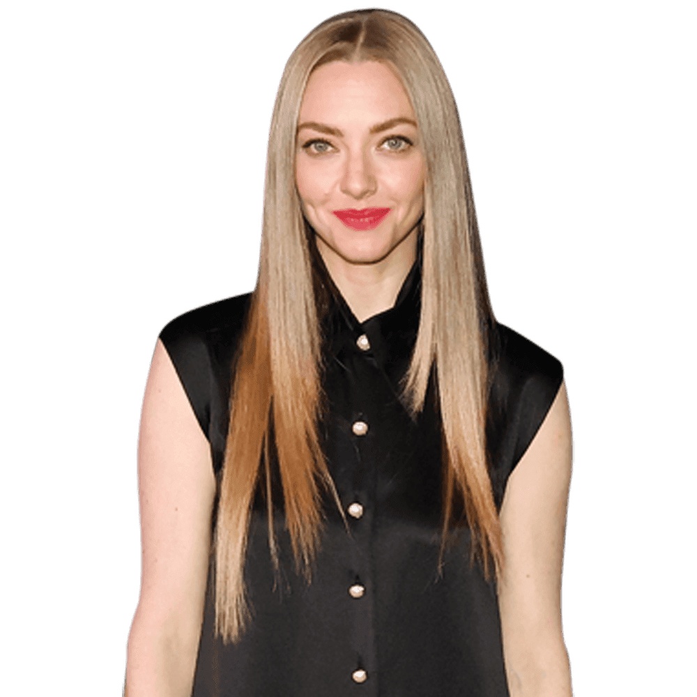 Amanda Seyfried (Black Outfit) Half Body Buddy Cutout - Walmart.com
