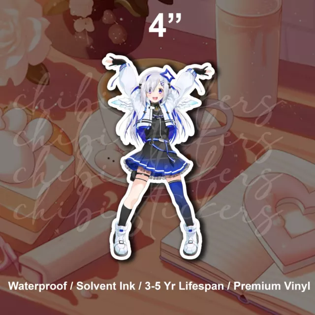 Amane Kanata Sticker Vinyl Sticker Waterproof Decal Anime Girl Hololive ...
