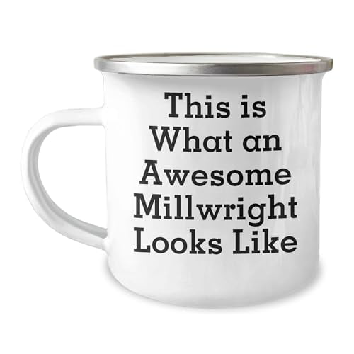Amangny Funny Millwright Gifts for Birthday, Campings Love 'This Is ...