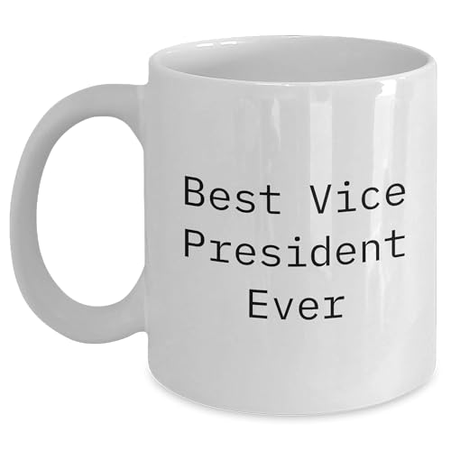 Amangny Vice President Ever Coffee Mug, Graduation Gift for Men, Funny ...