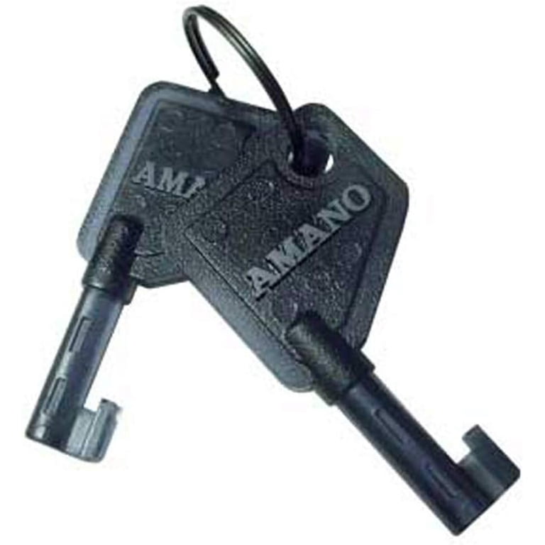 PIX-95 How To Change Time Amano Plastic Key Set (2-Pack) For PIX/TCX ...