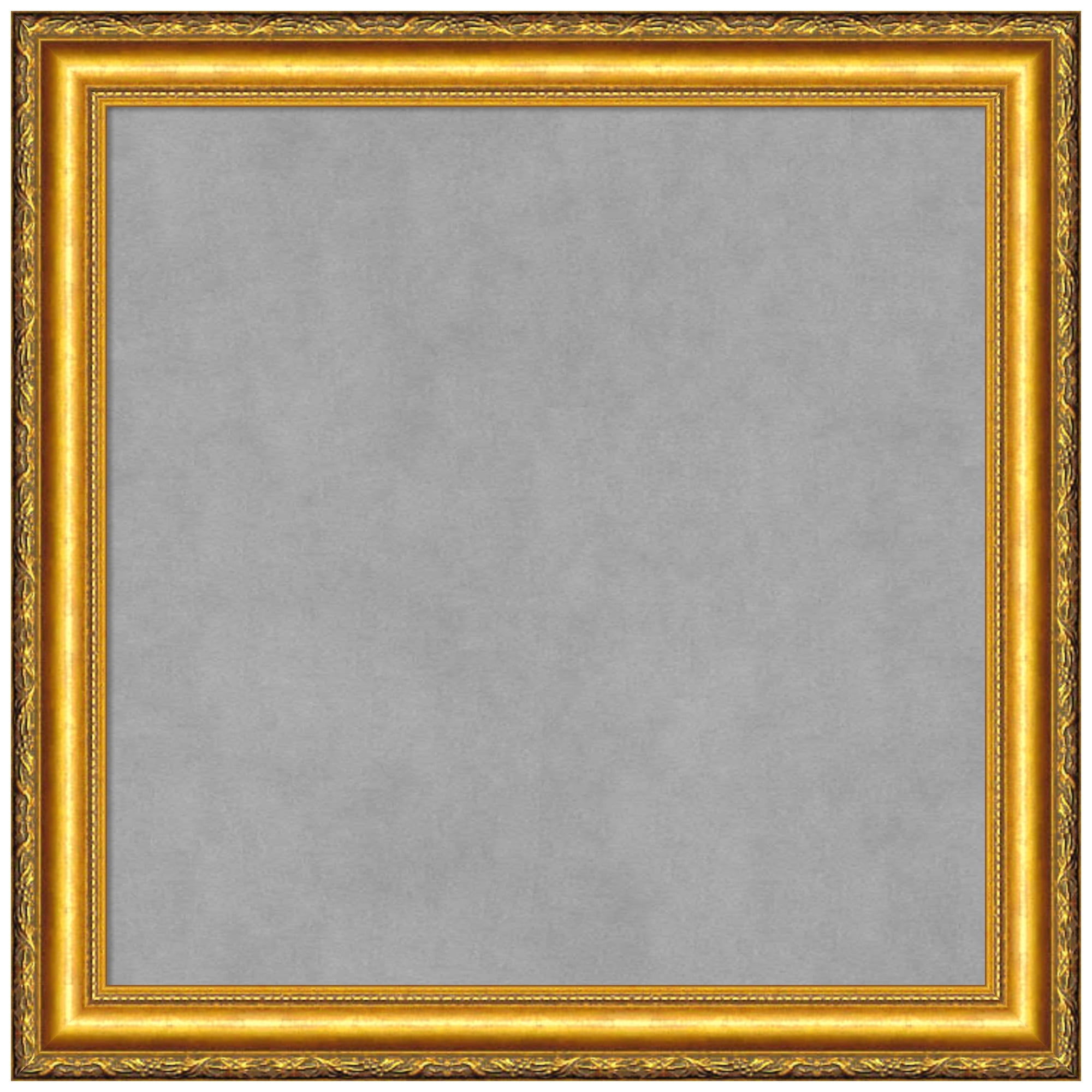 Amanti Art Colonial Embossed Gold Framed Magnetic Board 24 x 24 in ...