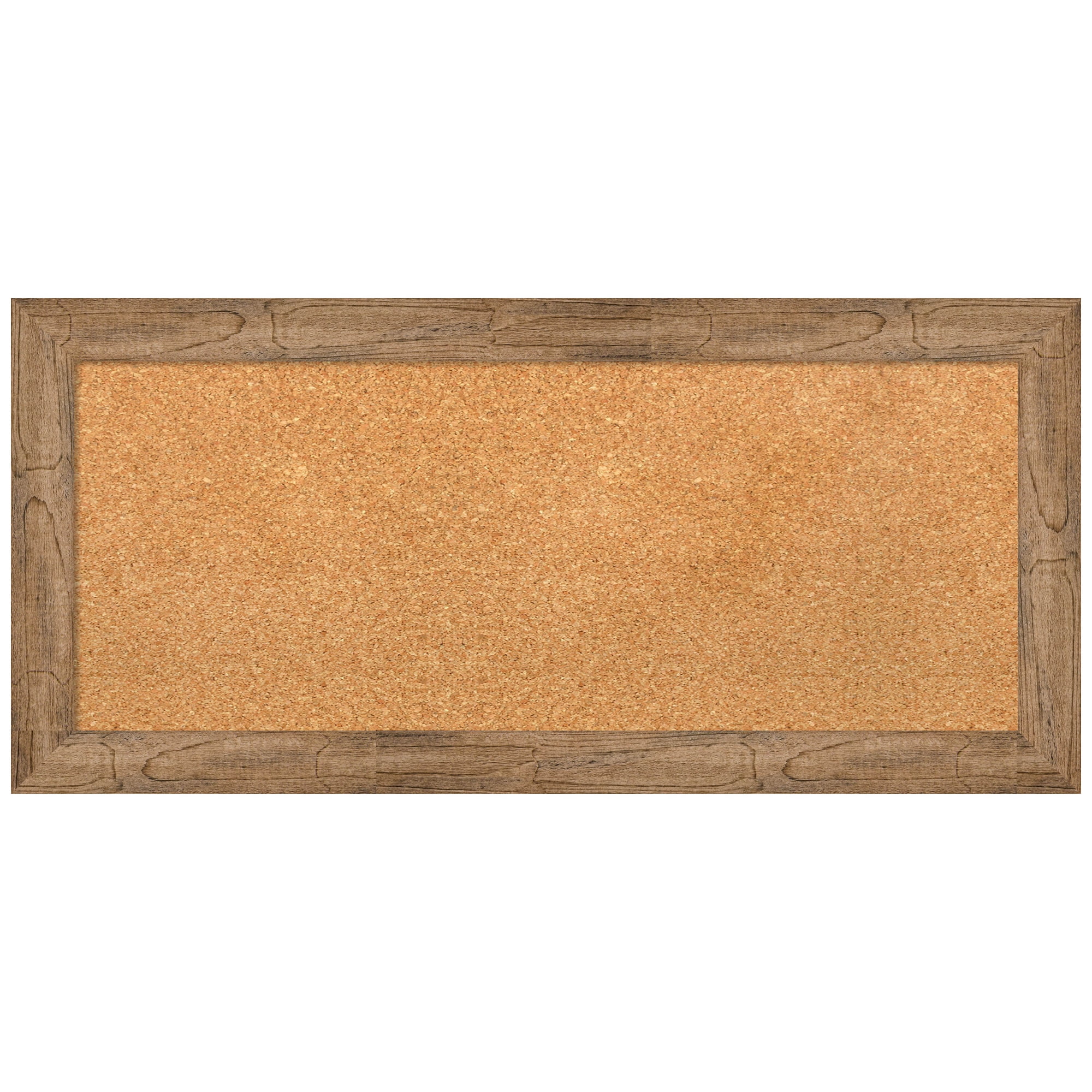 Amanti Art Natural Cork Board Wood Framed Owl Brown Narrow Bulletin ...