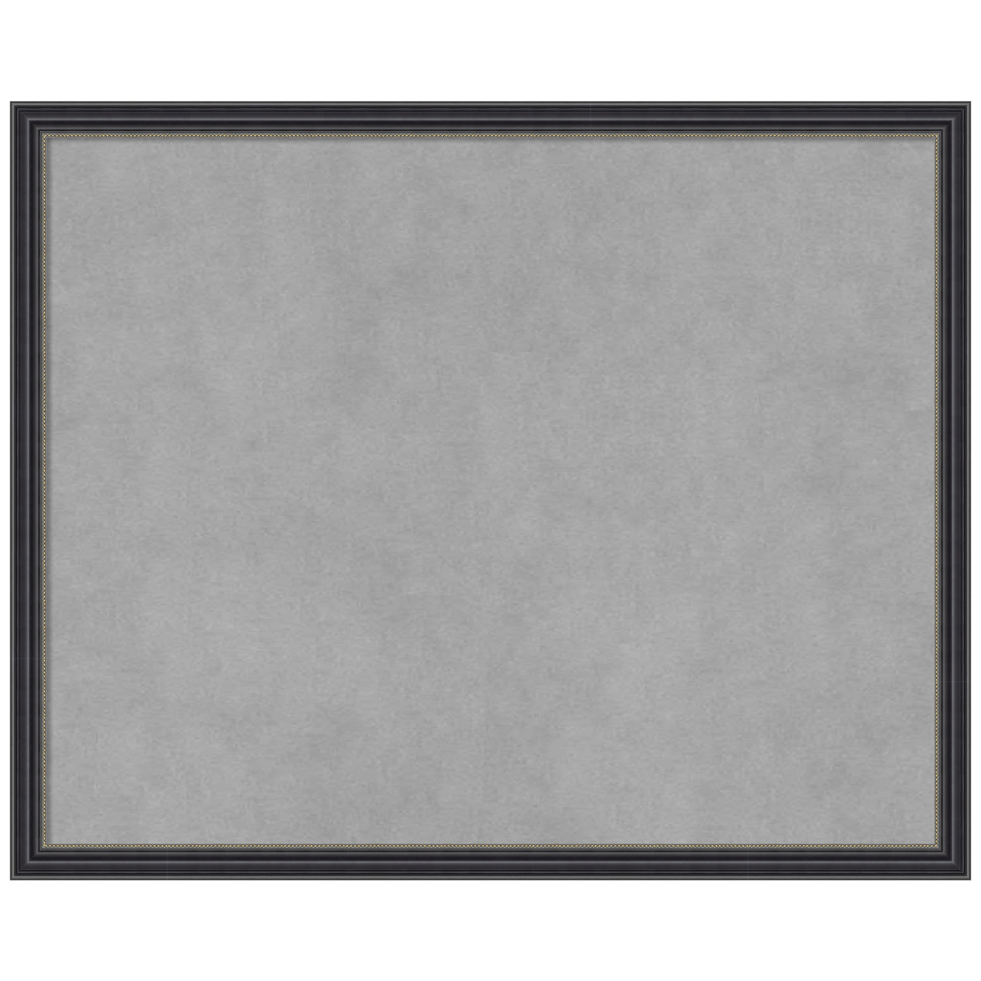 Amanti Art Stylish Black Narrow Framed Magnetic Board 21 x 17 in ...