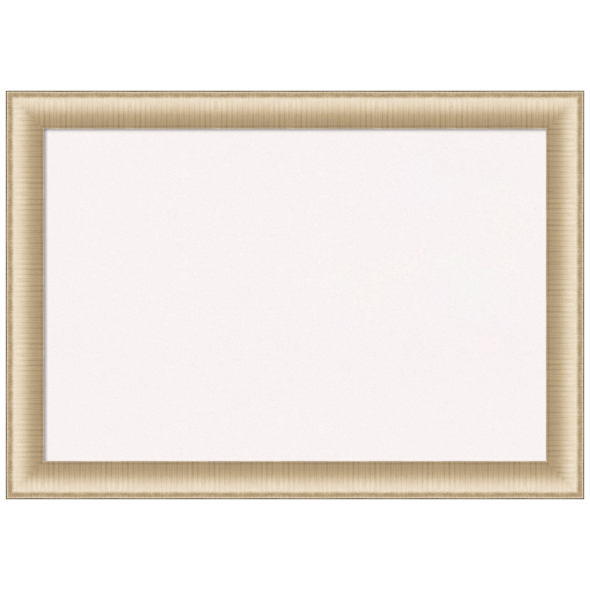 Amanti Art White Cork Board Framed Elegant Brushed Honey Bulletin Board ...