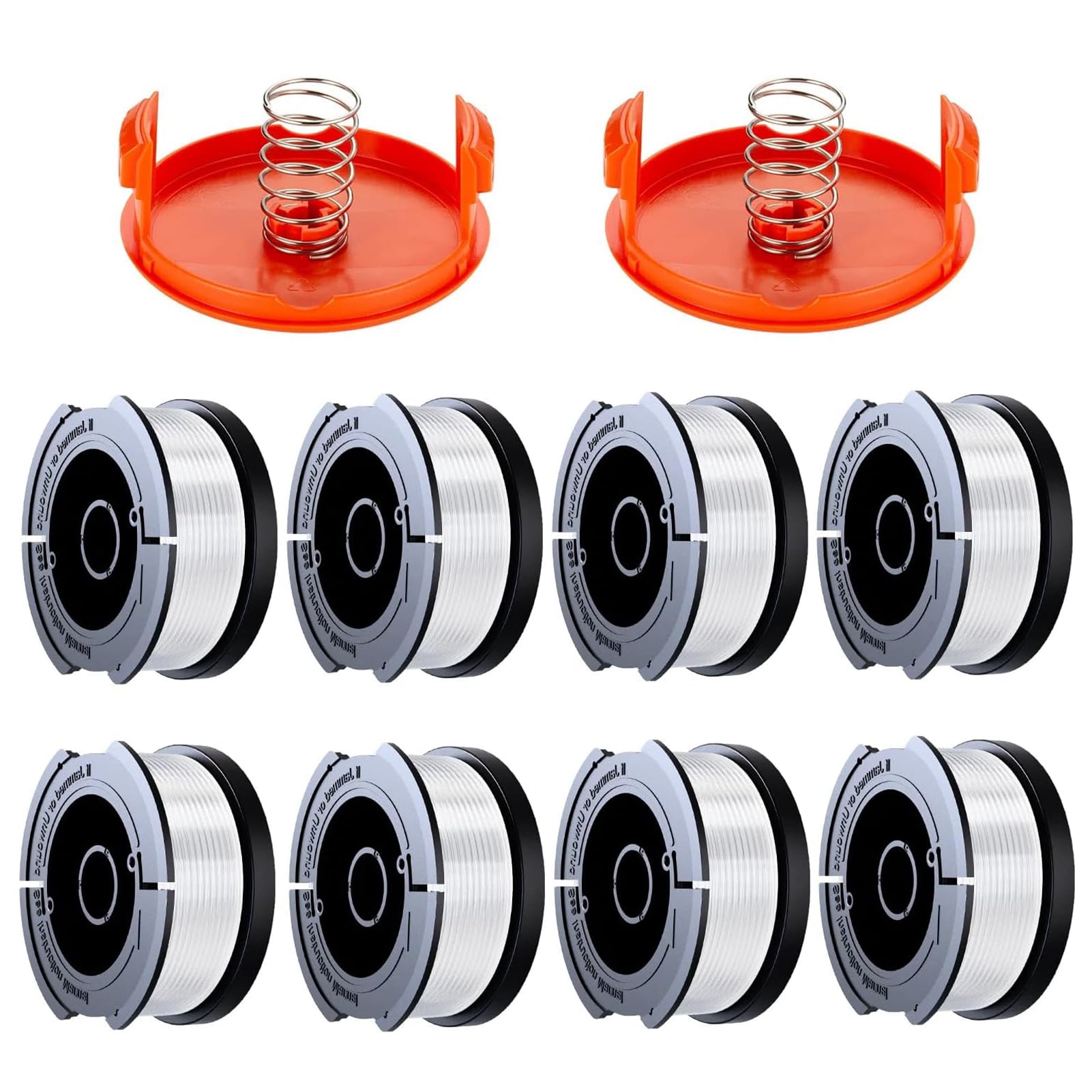 Amaopus 10 Pack Weed Eater String Compatible with Black+Decker, AF-100 0.065" Weed Wacker String ...