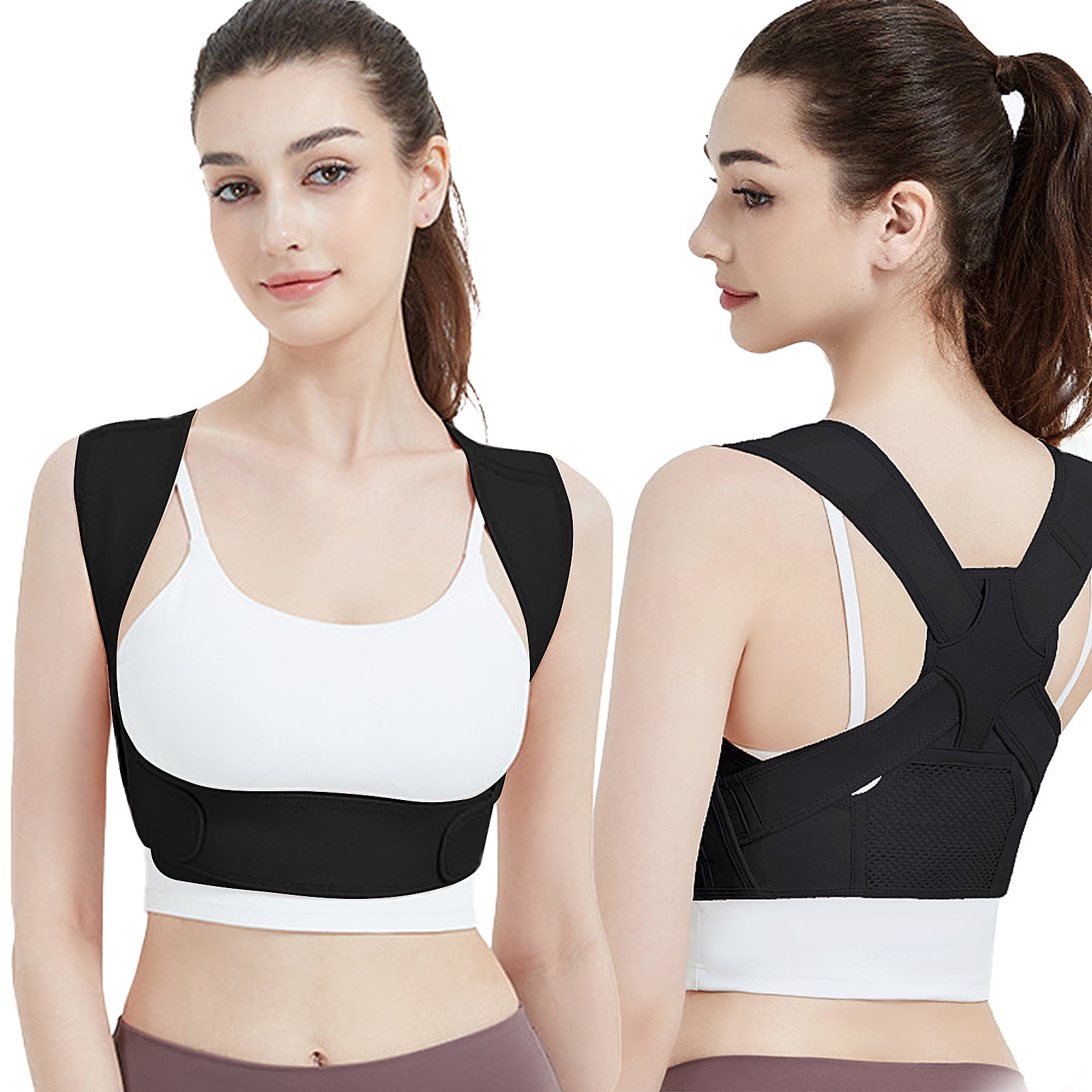Amaopus Back Brace Posture Corrector for Women and Men, Adjustable ...