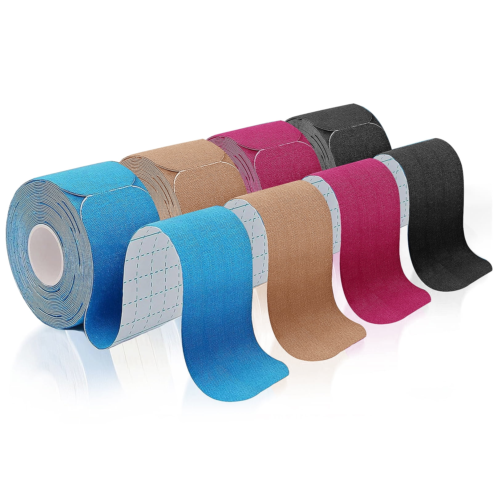 Amaopus Kinesiology Tape Precut, (4 Rolls, 80 Precut Strips) Waterproof ...