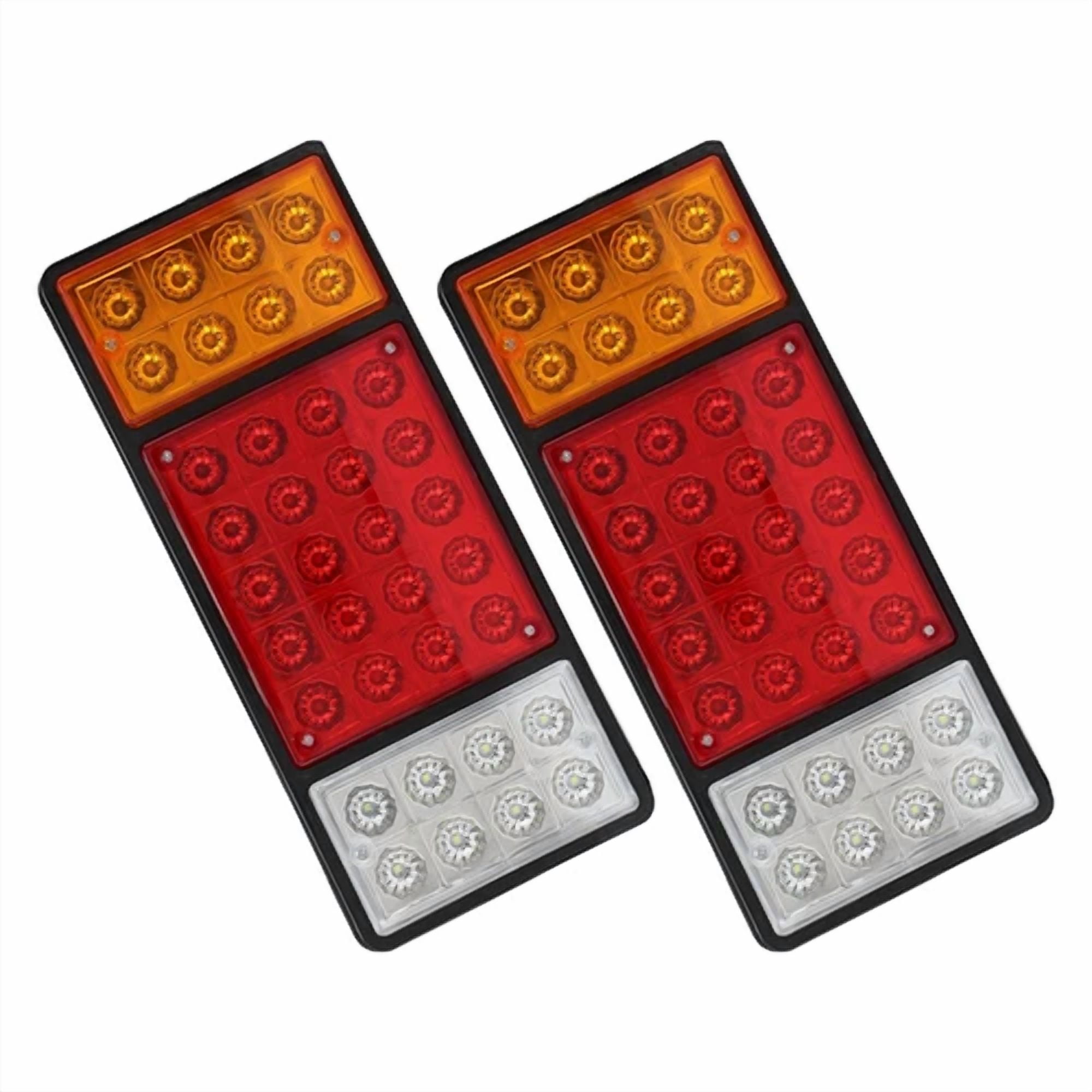Amar Tool 2 Pcs Rear Tail Lights 12V 36 LED High Visibility Signal ...