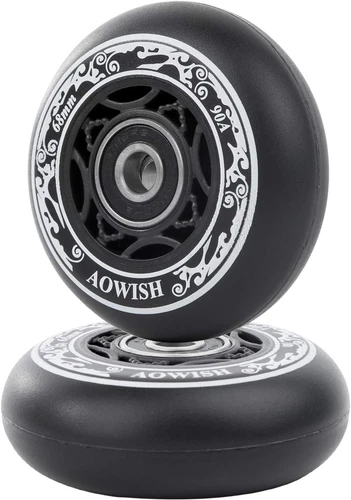 Amar Tool 68Mm 90A Ripster Wheels W/Bearings ABEC-9 for Mini Ripstik ...