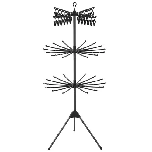 Amar Tool 70" Folding Freestanding Tripod Laundry Drying Rack w/ 24 ...
