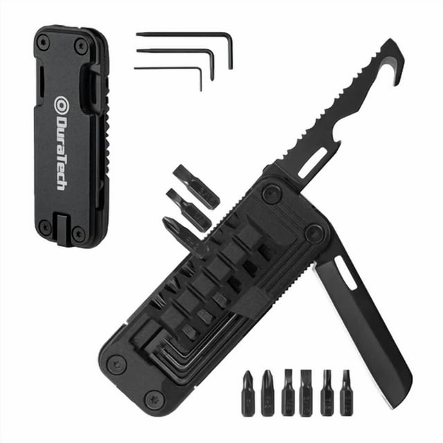 Amar Tool DuraTech 16-in-1 Multitool Knife Compact EDC Pocket Tool with ...