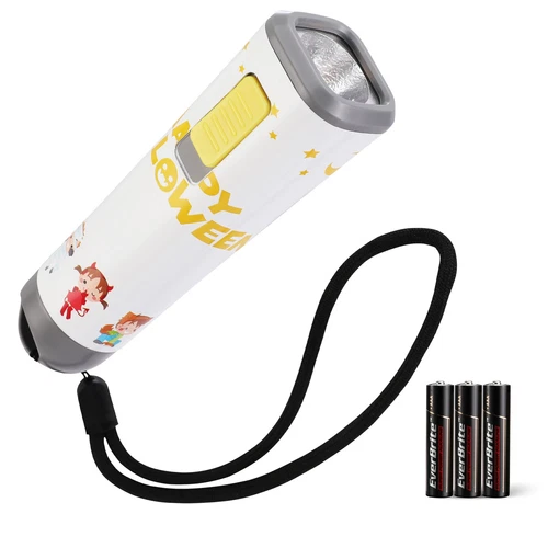Amar Tool Halloween Flashlights 1 Pack-White Small LED Flash Light ...