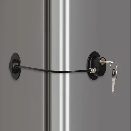 Amar Tool REZIPO - Refrigerator Door Lock with 2 Keys, File Drawer Lock ...