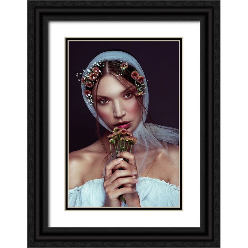 Amar, Yoni 17x24 Black Ornate Wood Framed with Double Matting Museum Art Print Titled - my art ...