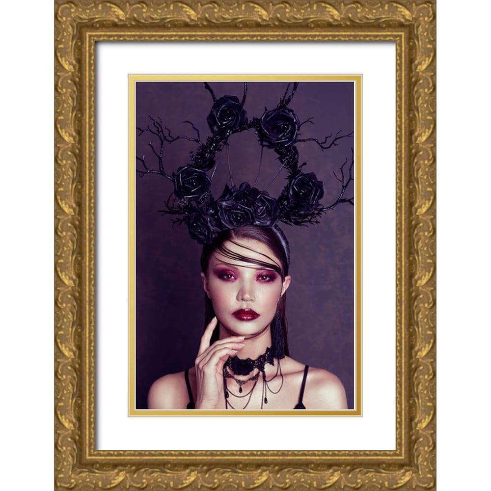 Amar, Yoni 17x24 Gold Ornate Wood Framed with Double Matting Museum Art ...