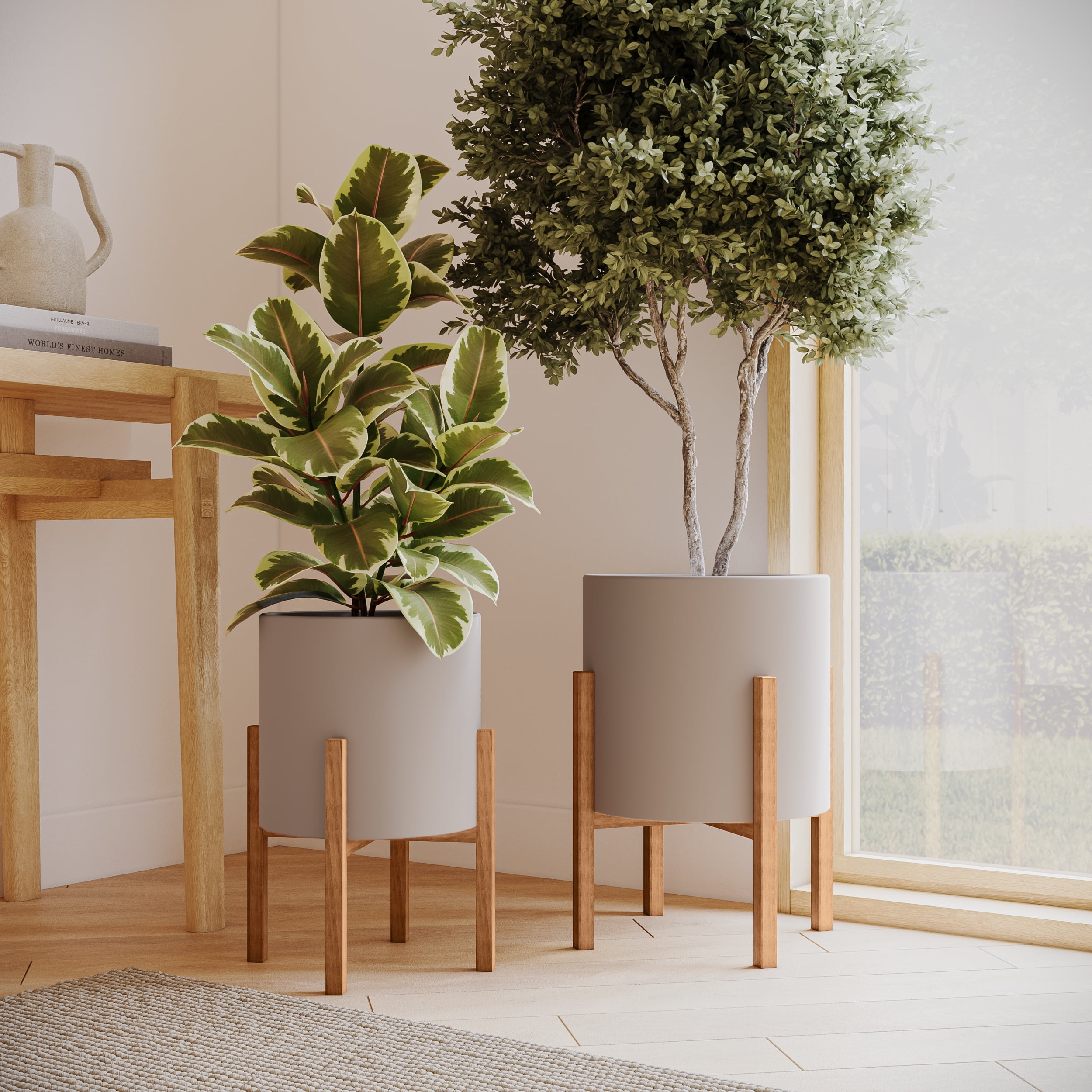 Amara Large Planter Set - Walmart.com