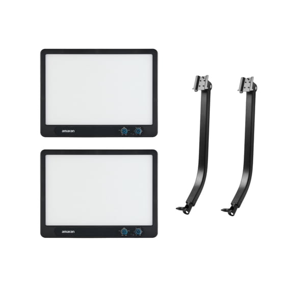 Amaran Verge Edge-Lit LED Panel Light Flicker-Free Stream Deck Control ...