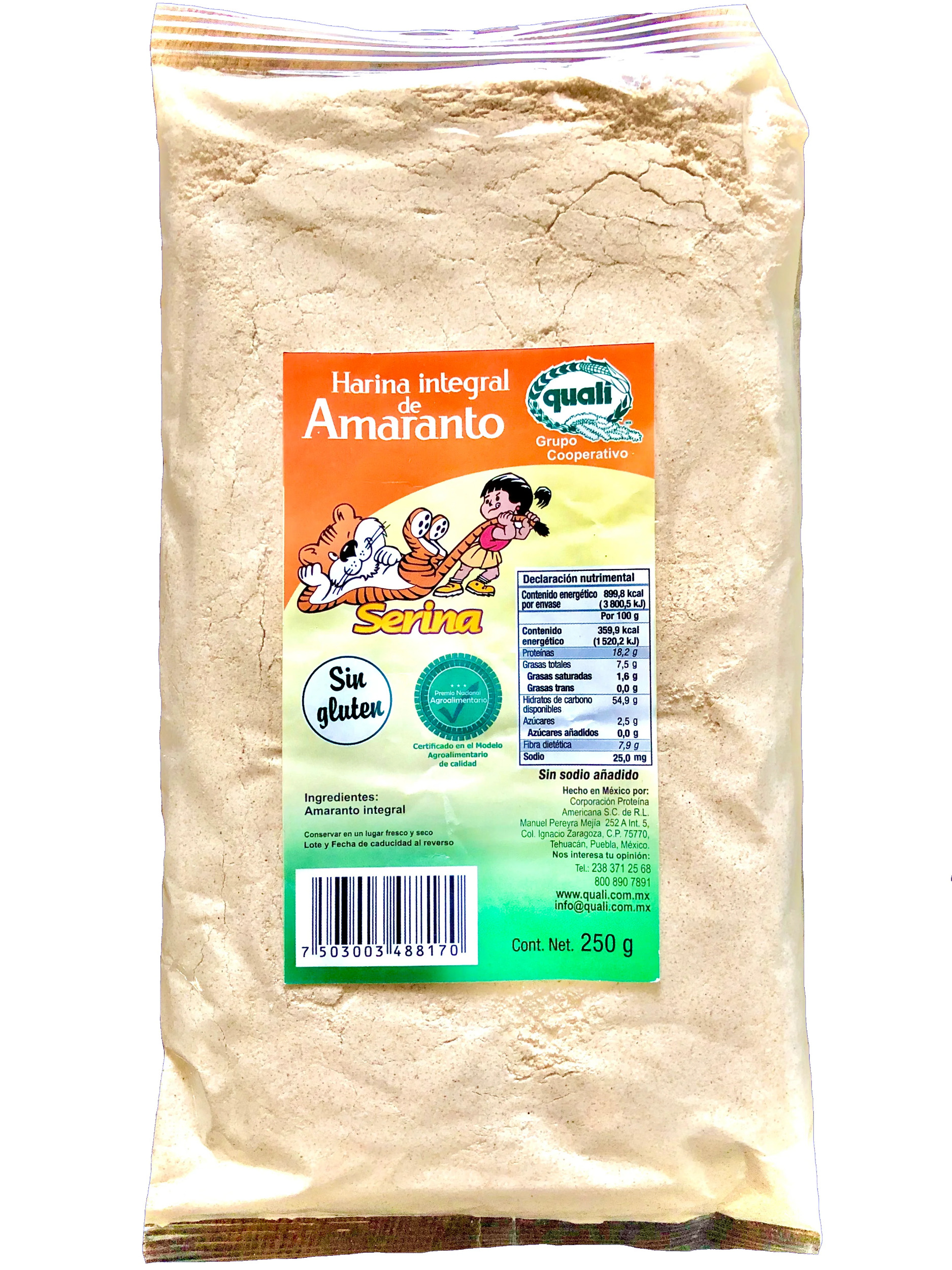 Amaranth Flour, Quali 250g - Walmart.com