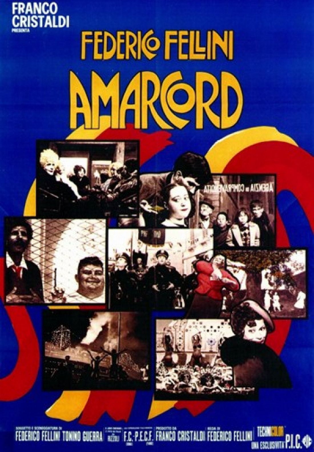 Amarcord Movie Poster (11 x 17) - Walmart.com