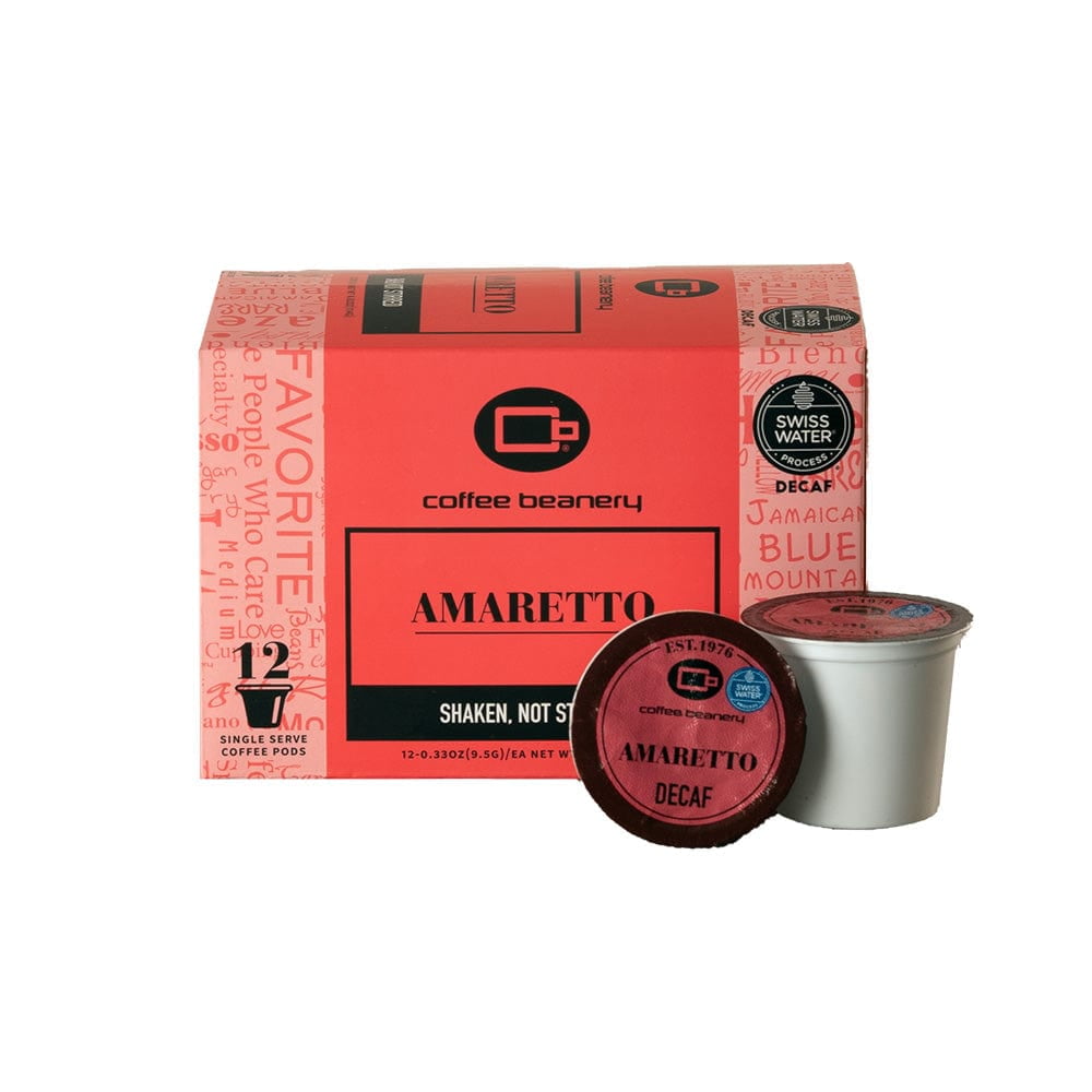 Amaretto Flavored Coffee Regular or Decaf: Decaf, Size: 12ct Pods ...