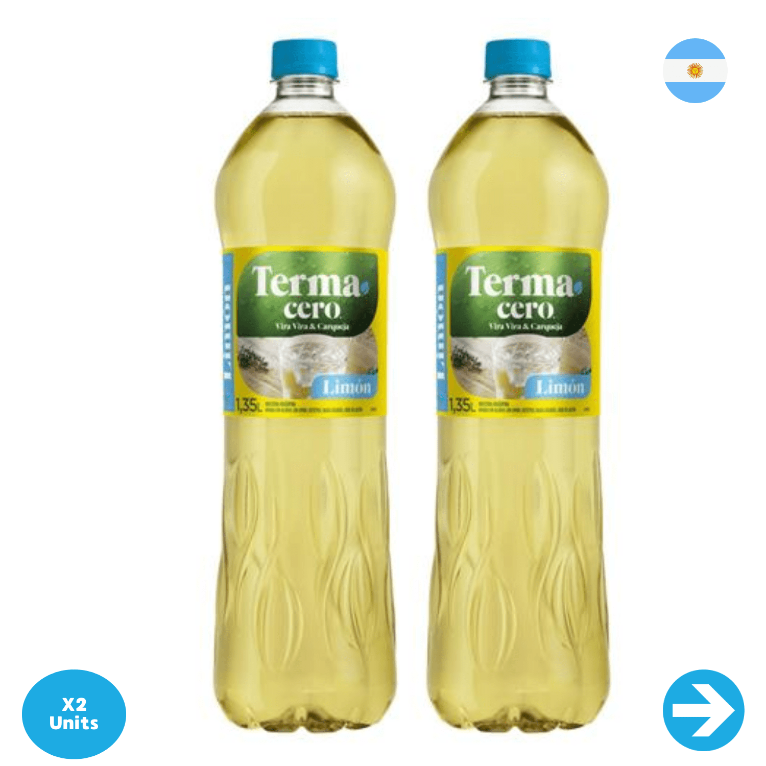 Amargo TERMA LIGHT Limon Cero Botella 1.35 L x2 Unidades - Walmart.com