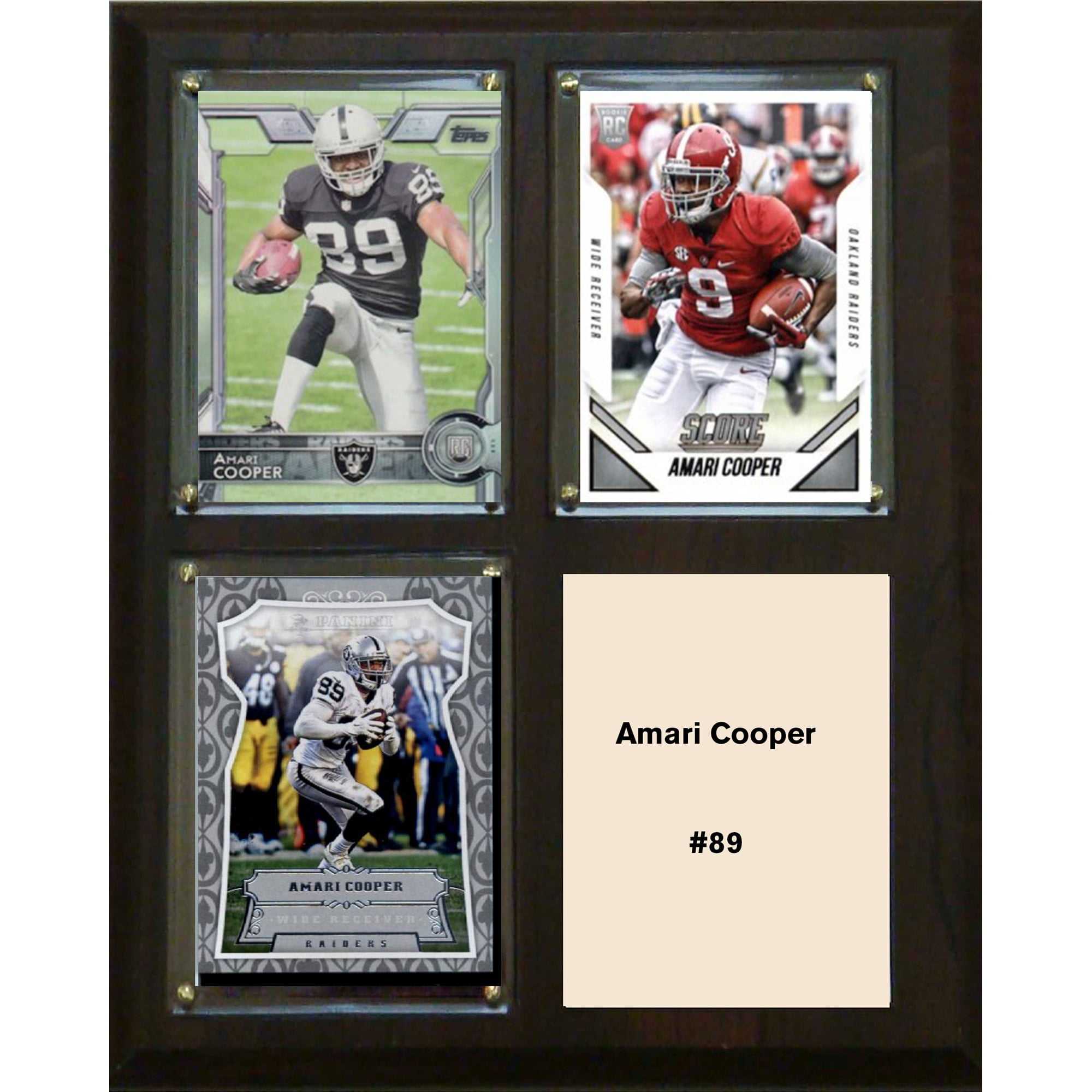 Amari Cooper Oakland Raiders 8'' x 10'' Plaque - Walmart.com