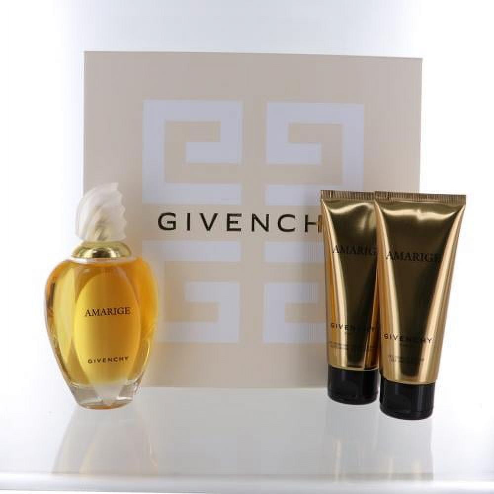 Amarige by Givenchy 3pc Gift Set EDT 3.3 oz + Body Lotion + Shower Gel ...
