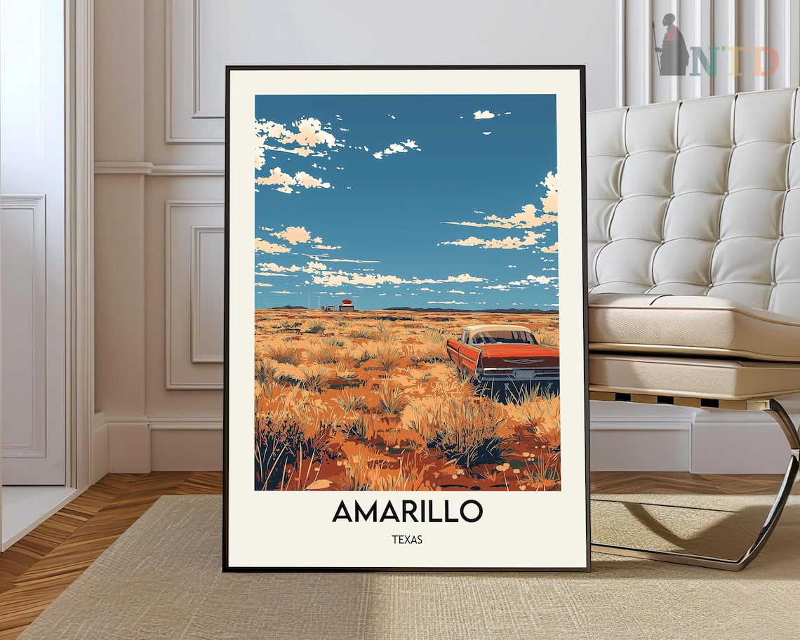Amarillo Print, Amarilloamarillo Poster, Amarillo Photo, Amarillo ...