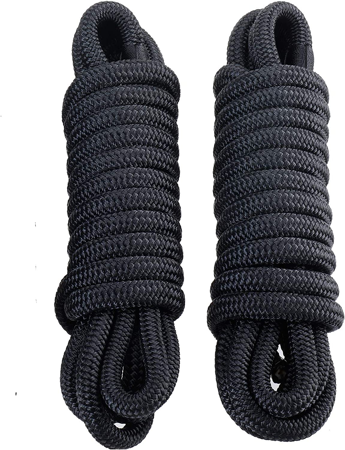 Amarine Made Dock Line, Double Braided Nylon Dock Lines 3300 lbs ...
