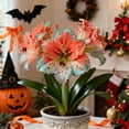 Amaryllis-Blooms every year-Premium Garden Stakes -Fast-Growing bulbs ...