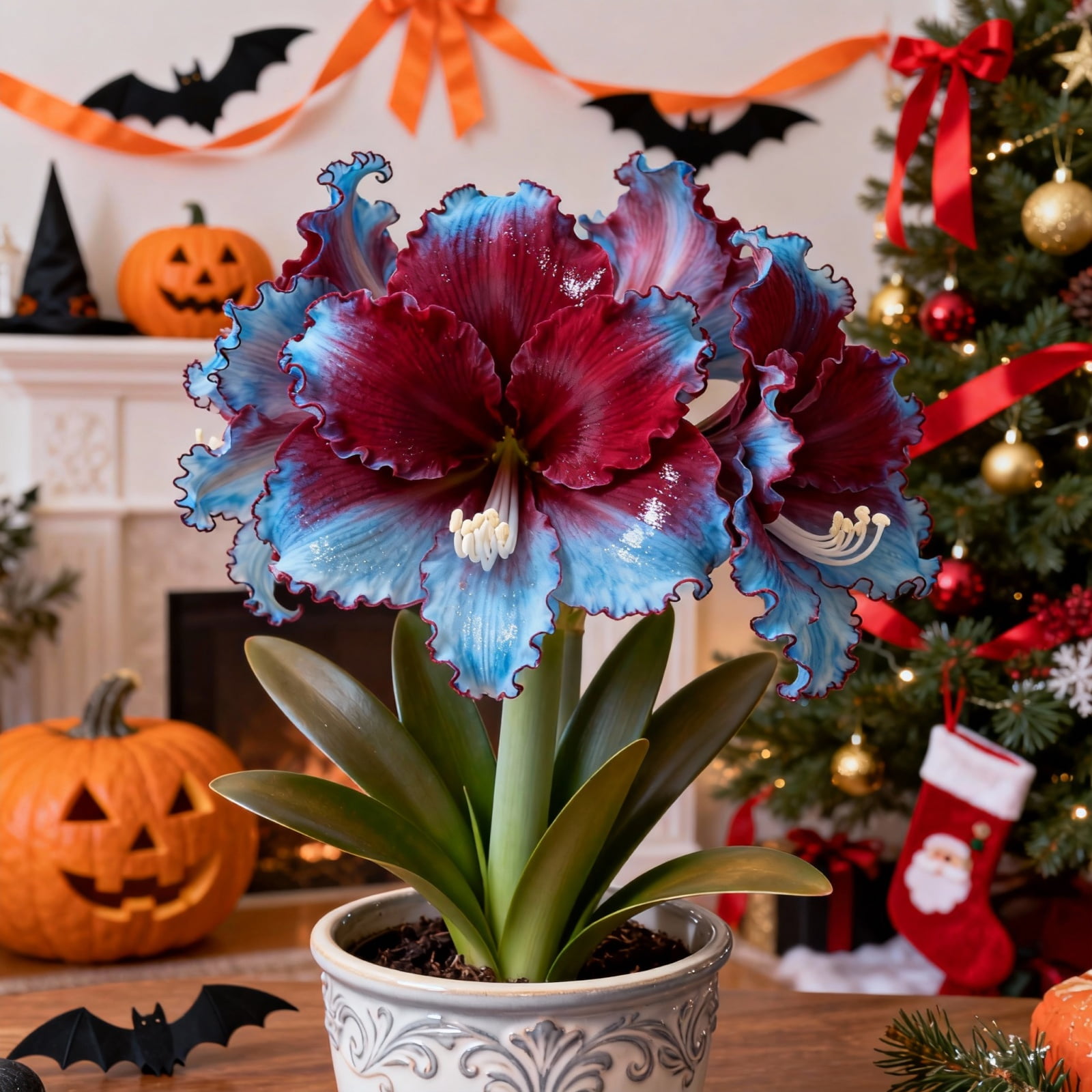 Amaryllis-Blooms every year-Premium Garden Stakes -Fast-Growing bulbs ...