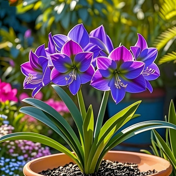 Amaryllis-Bulbs For Planting Premium Garden Stakes Perfect for Borders ...