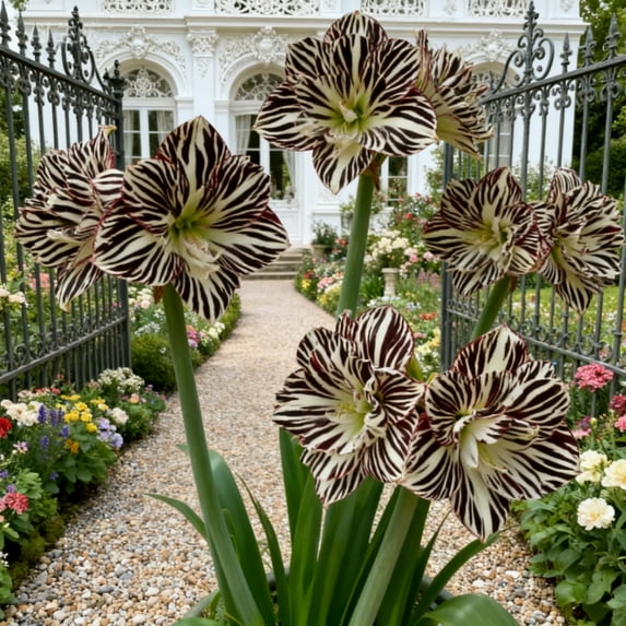 Amaryllis-Bulbs Wax For Planting - Premium Garden Stakes Perfect for ...