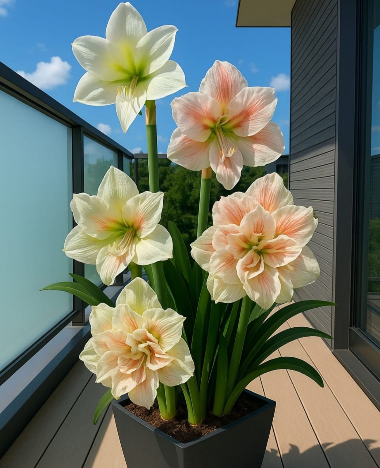 Amaryllis-Bulbs Wax For Planting - Premium Garden Stakes Perfect for ...