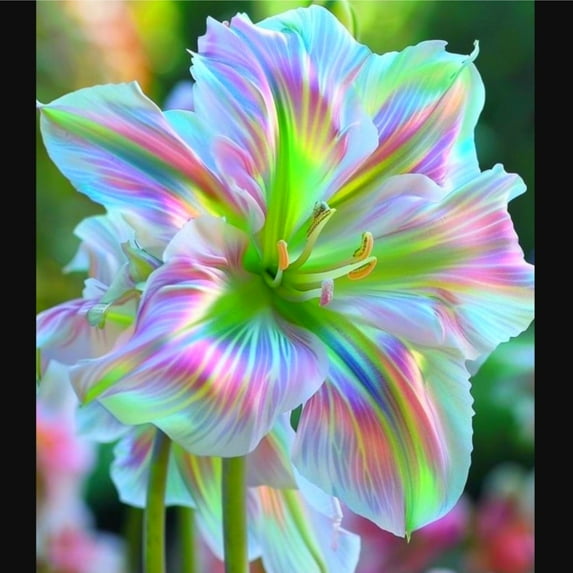 Amaryllis Rhizom Planting Bulbs Perennial Garden Seedless Non ...