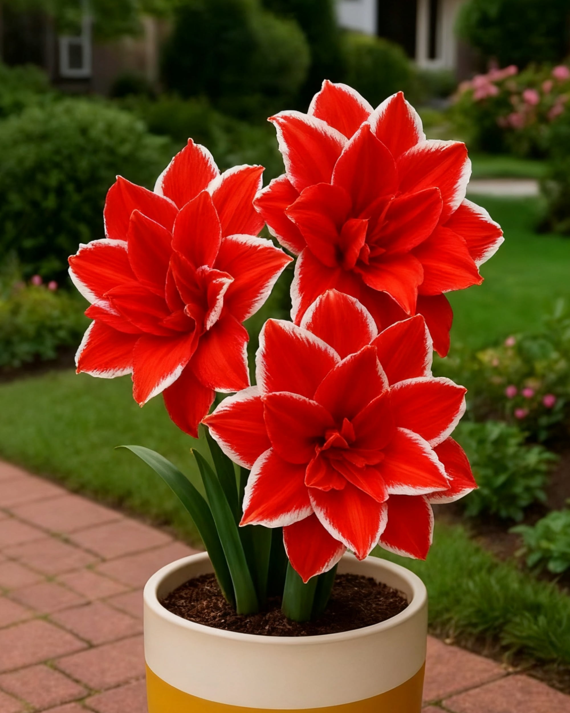 Amaryllis-multi-purpose scene. Suitable for courtyards, balconies ...