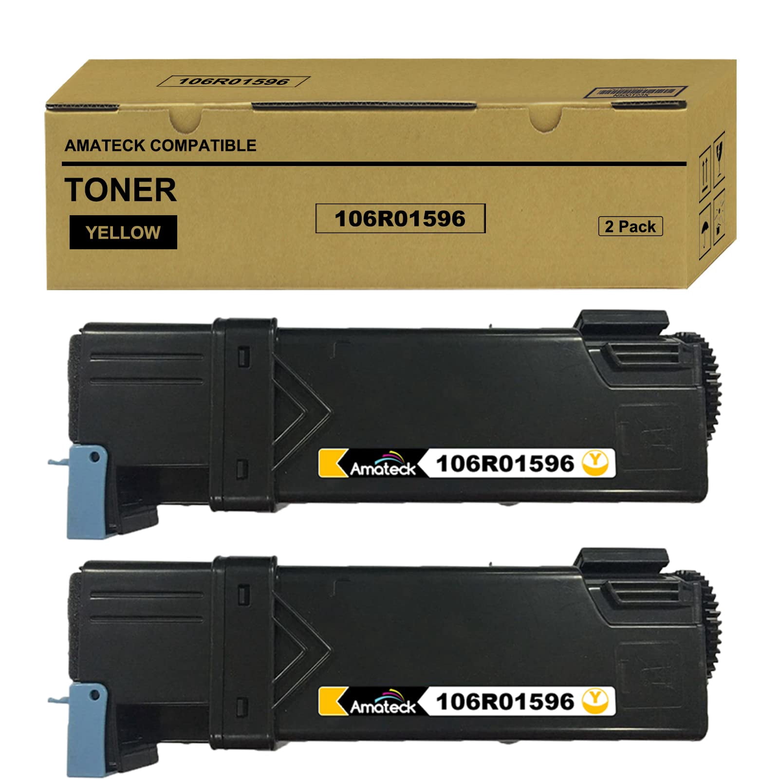 Amateck Compatible Toner Cartridge Replacement for Xerox 106R01596 ...