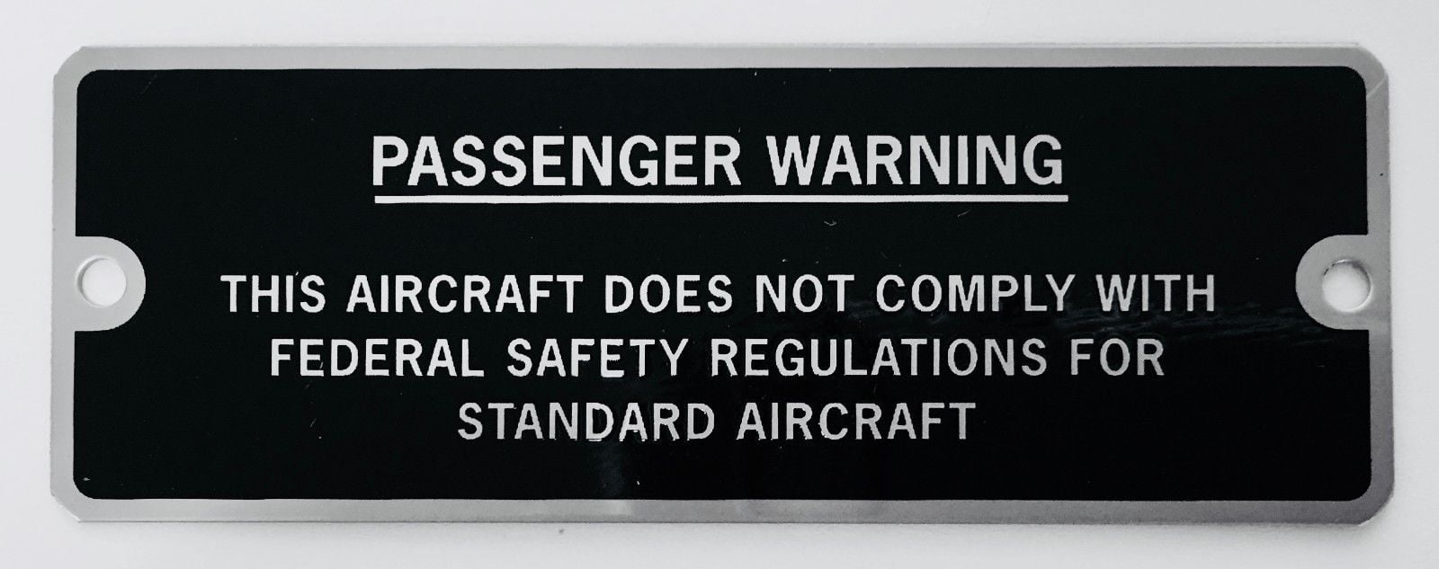 Aircraft Placards