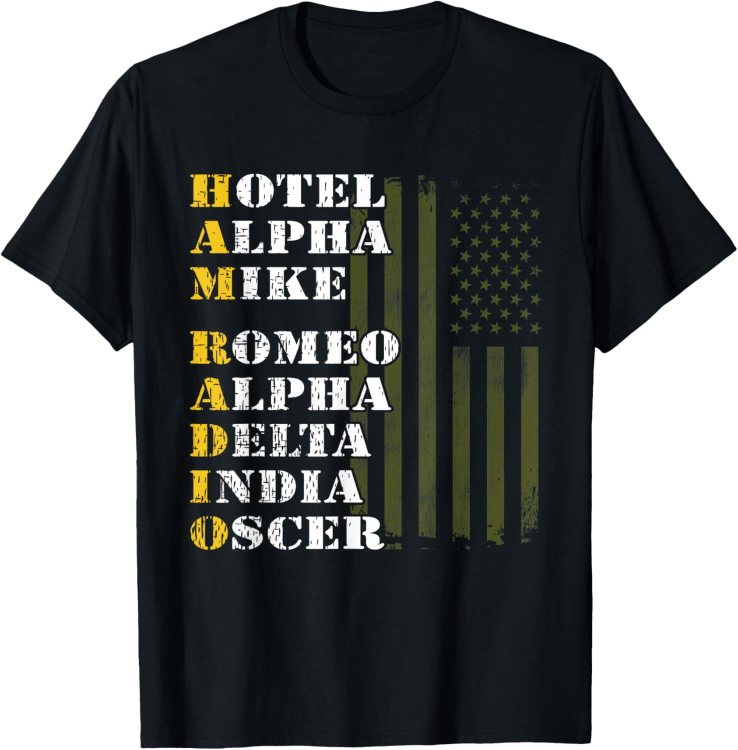 Amateur Ham Radio Operator Phonetic Alphabet T-Shirt - Walmart.com