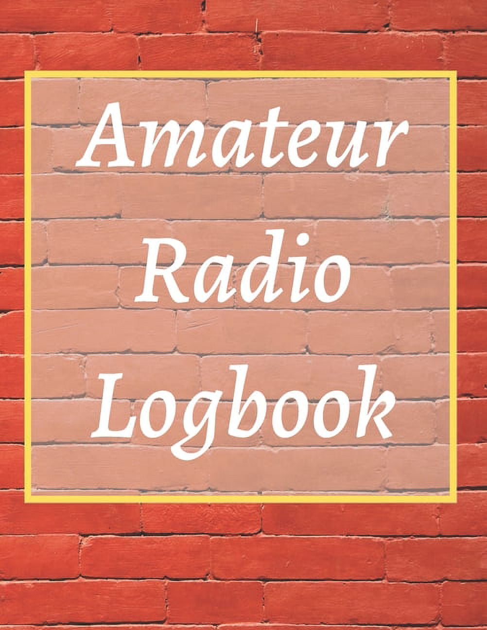 Amateur Radio Logbook Amateur Ham Radio Station Log Book Ham Radio