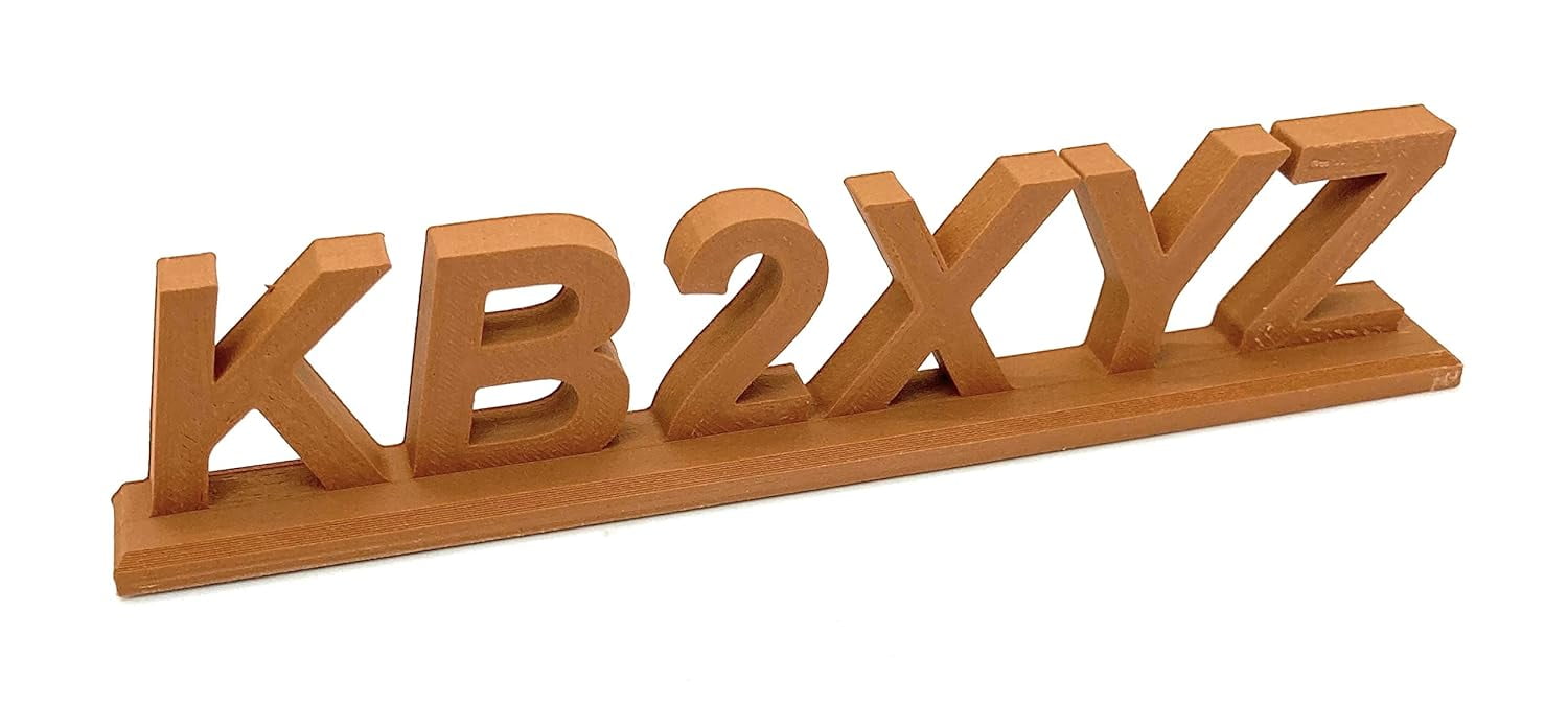 Amateur Radio or GMRS Call Sign Desk Plaque - Walmart.com