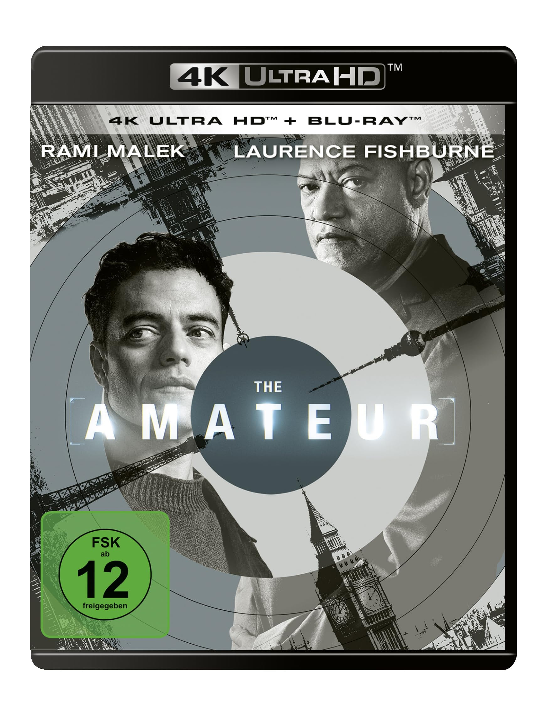Amateur UHD + Blu-ray (Blu-ray) Adrian Martinez James Hawes Rami Malek ...