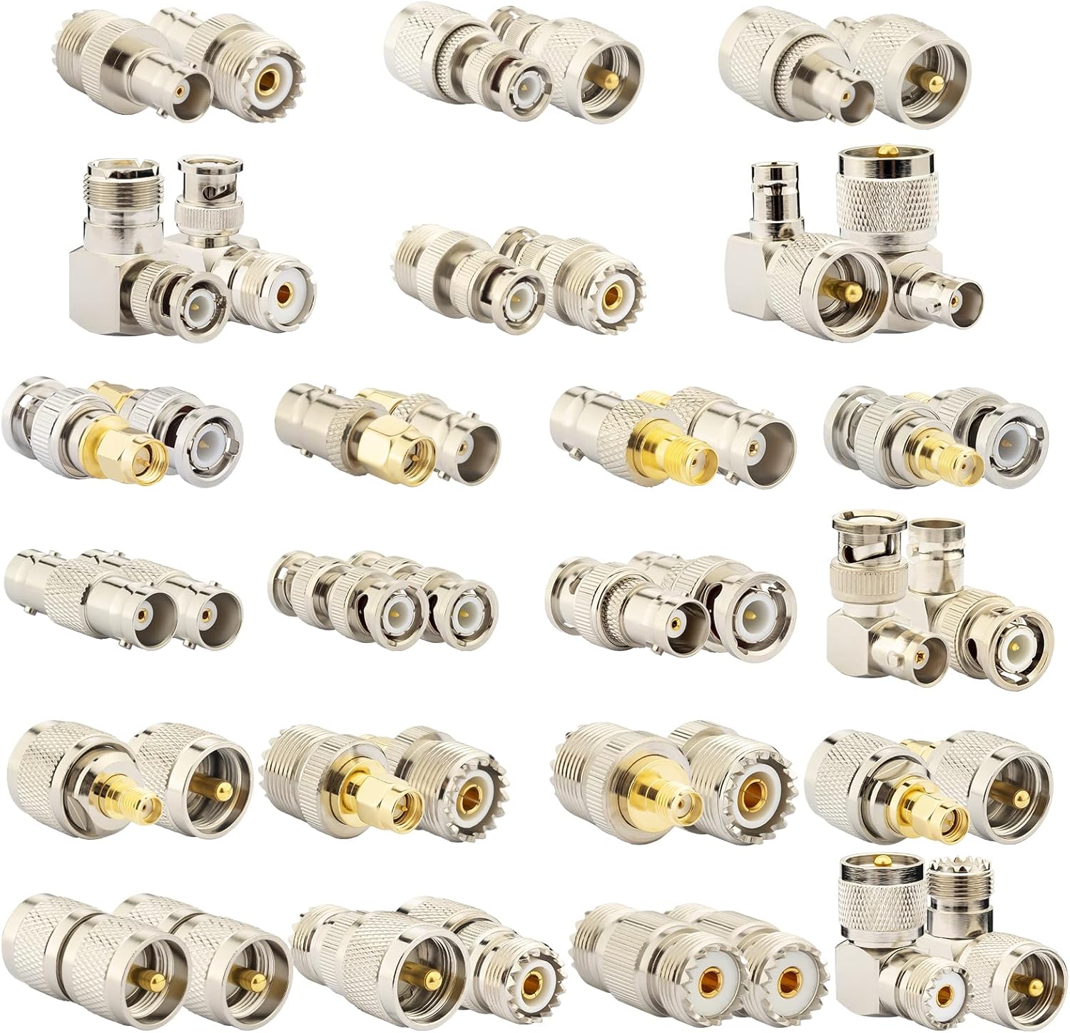 Amateur radio adapter kit -22 antenna adapter kit male and female ...