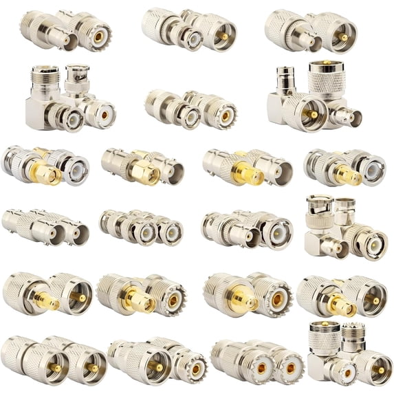 Amateur radio adapter kit -22 antenna adapter kit male and female ...