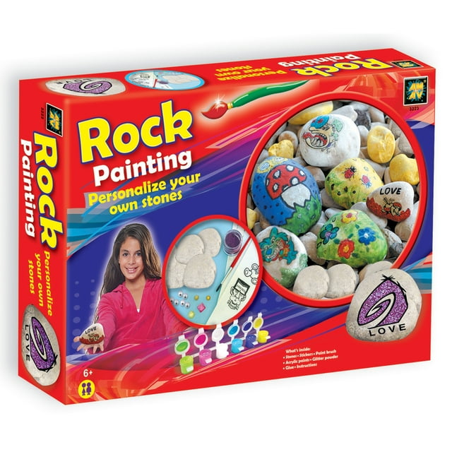 Amav - Rock Painting Kit - Walmart.com