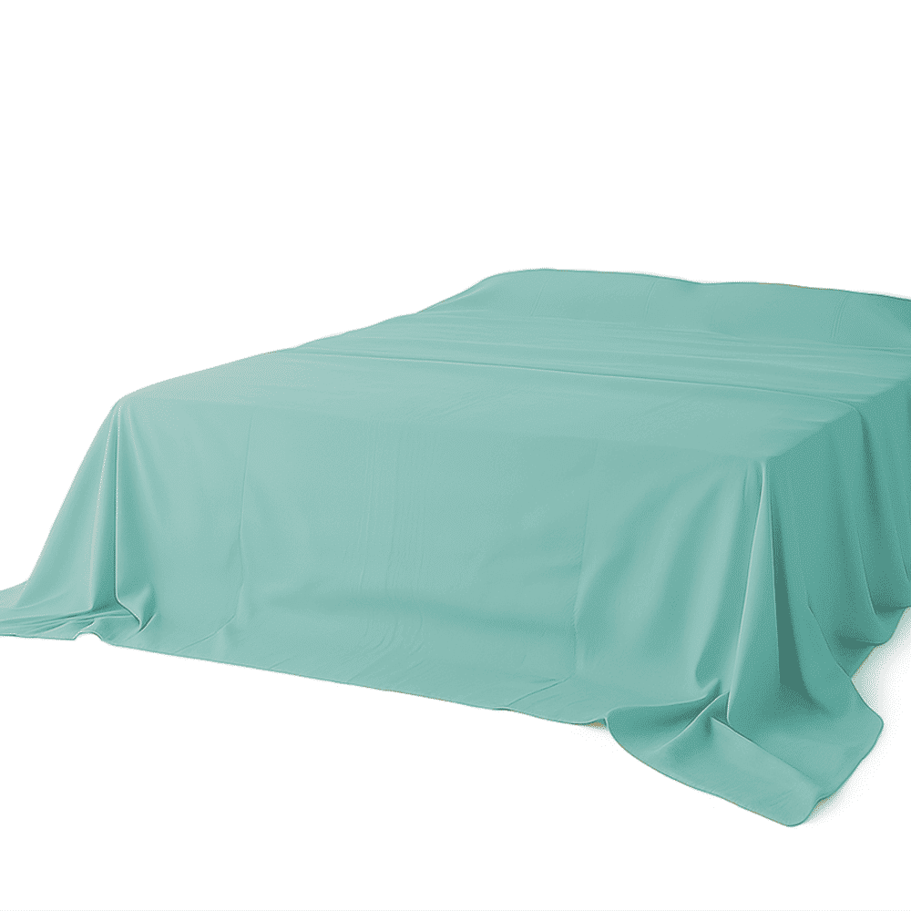 Amay 500 Thread Count Cotton Flat Sheet, Cooling & Durable Bedding Top ...