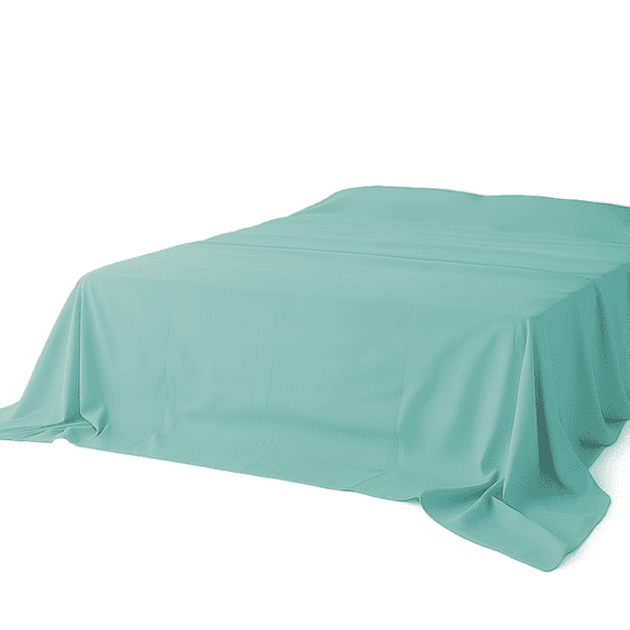 Amay 500 Thread Count Cotton Flat Sheet, Cooling & Durable Bedding Top ...